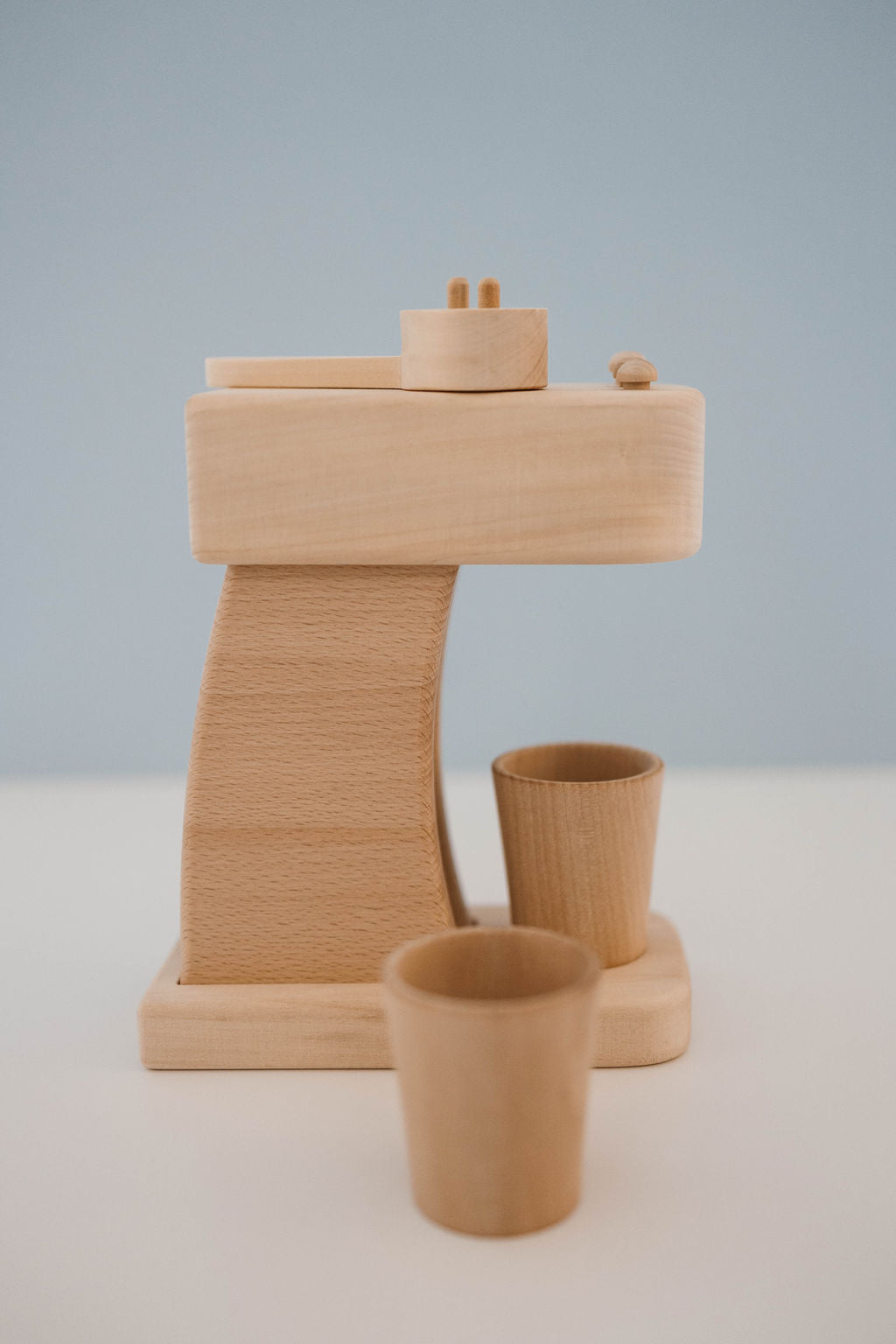 Wood Espresso Coffee Maker Toy Set – Lindquist Lane