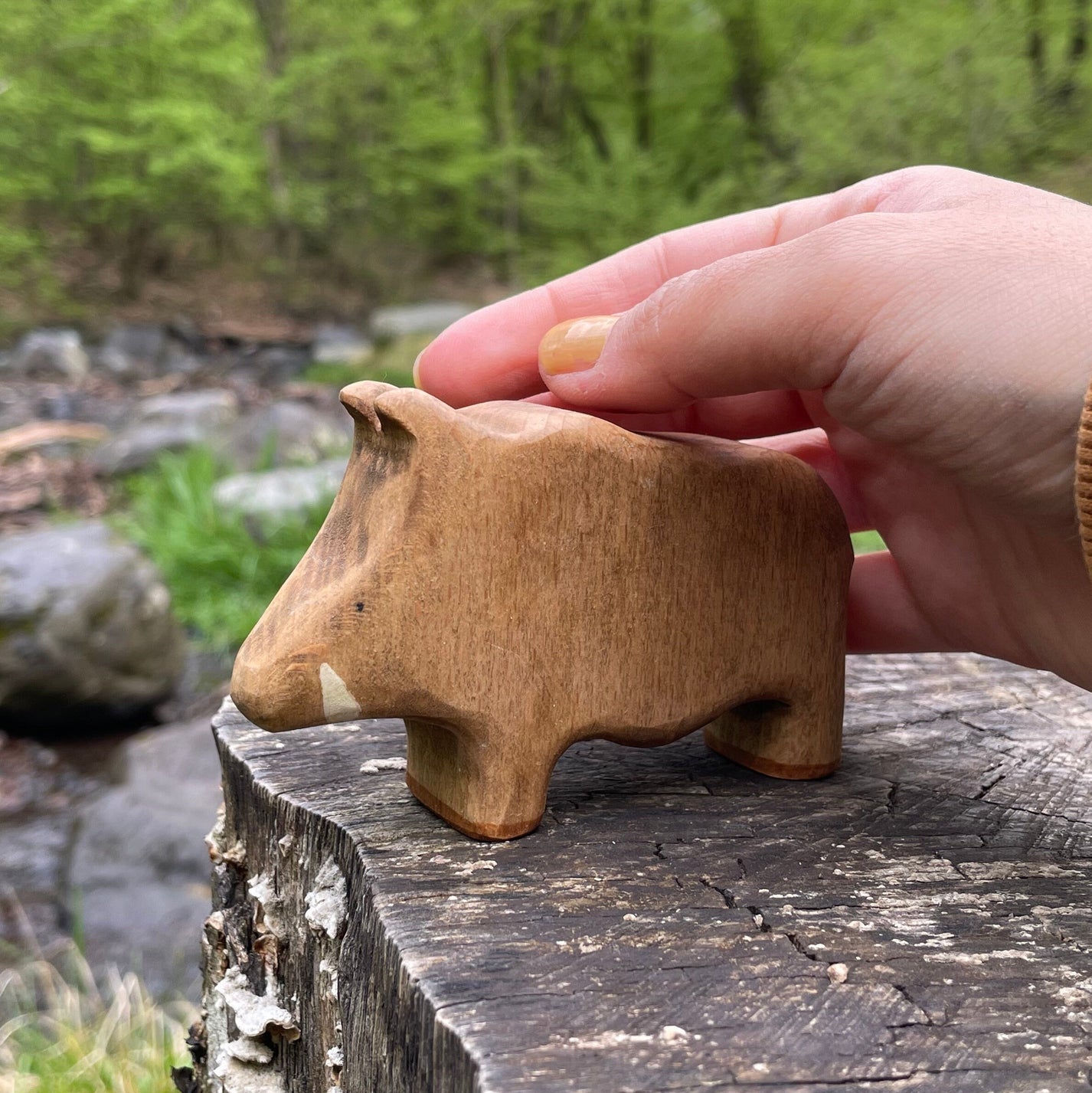 Wooden Boar Waldorf Toy – Lindquist Lane